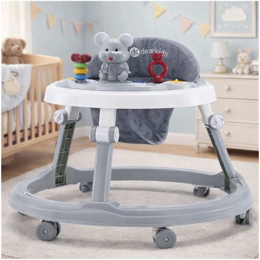 Walker With Rubber Wheels (MOUSE) - Tash Baby Care